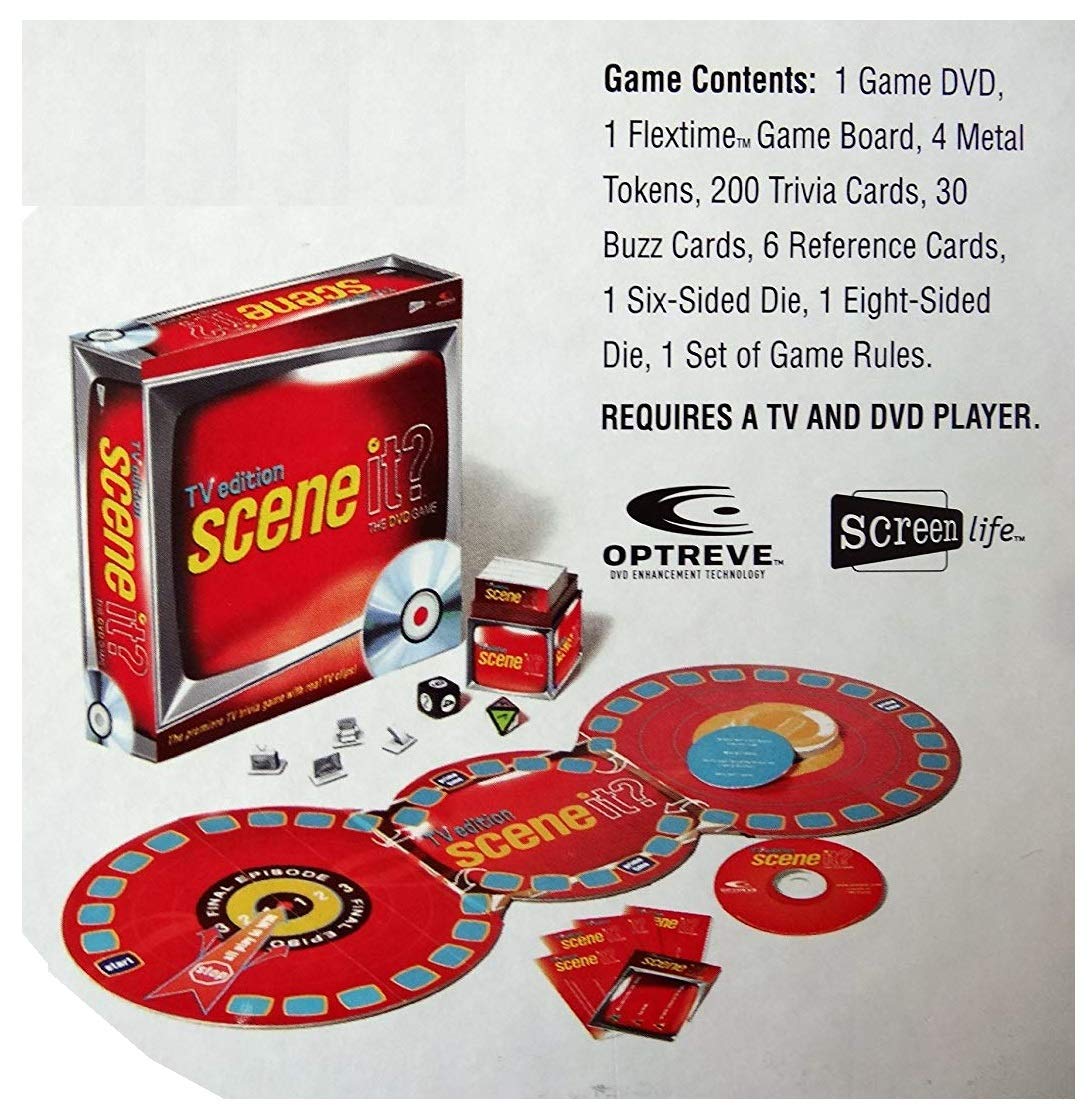 Scene It TV Edition DVD Trivia Television Game