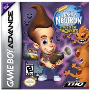 jimmy neutron: attack of twonkies for nintendo game boy advance