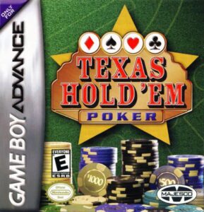 texas hold 'em poker - game boy advance (collector's)