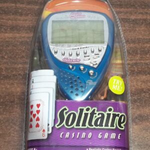 Tiger Electronics Handheld Solitaire Game