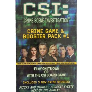 Specialty Board Games CSI: Crime Game Booster Pack