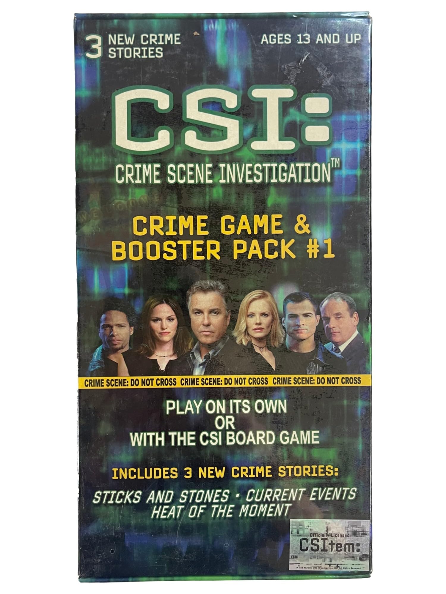 Specialty Board Games CSI: Crime Game Booster Pack