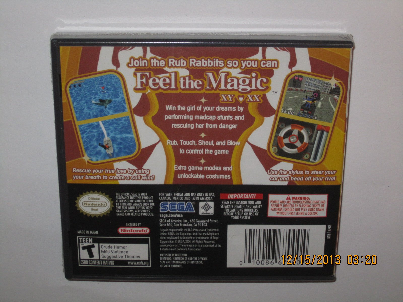 Feel The Magic XY & XX - Nintendo DS