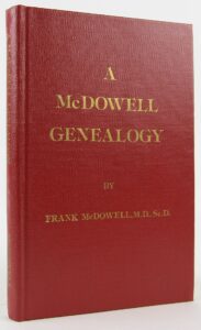 a mcdowell genealogy