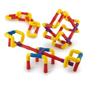 Quercetti Tubation - 40 Piece Interlocking Pipeline Maze Building Set - Open Ended Construction Toy for Ages 3 and Up (Made in Italy)