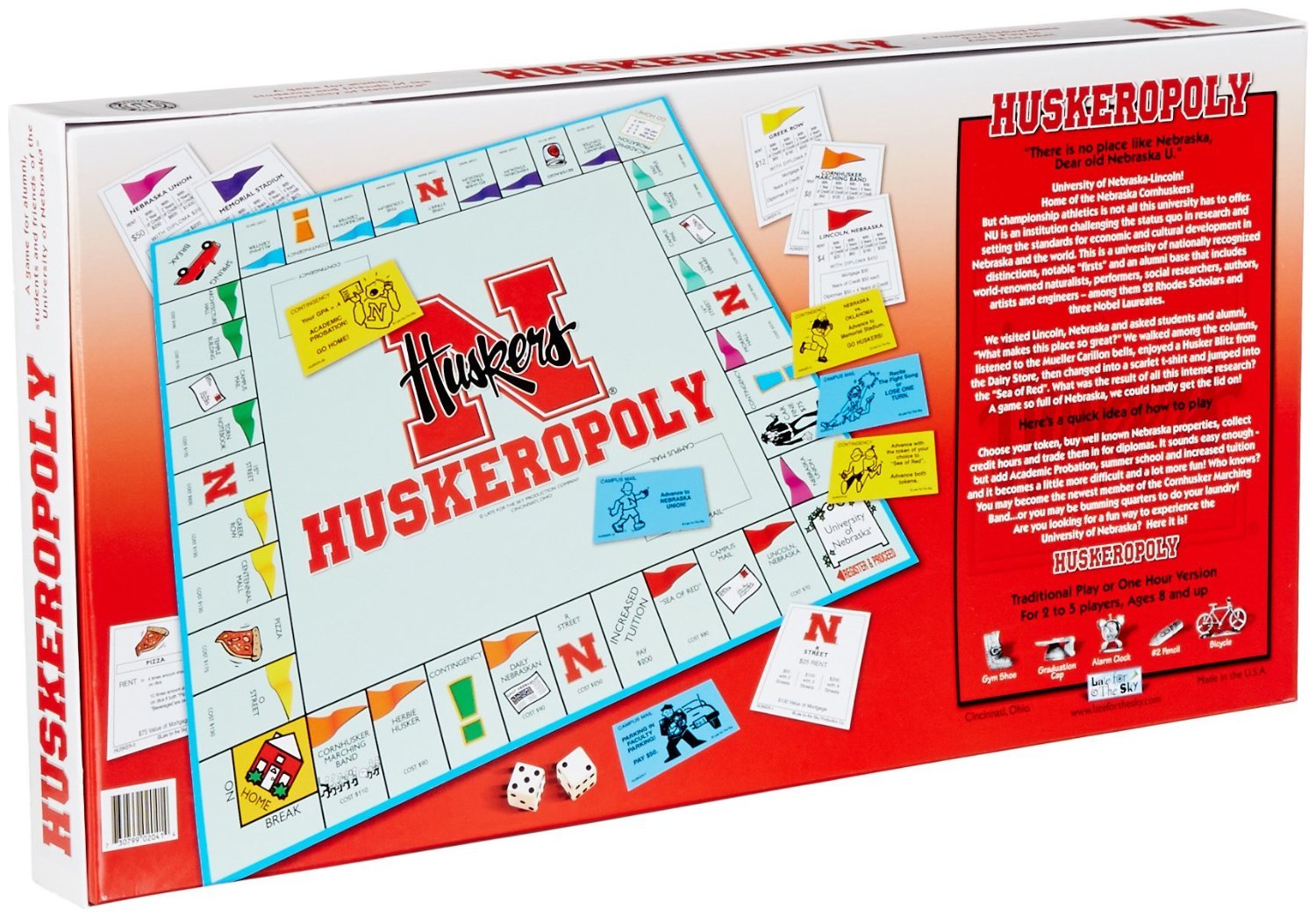 Late for the Sky University of Nebraska Huskeropoly