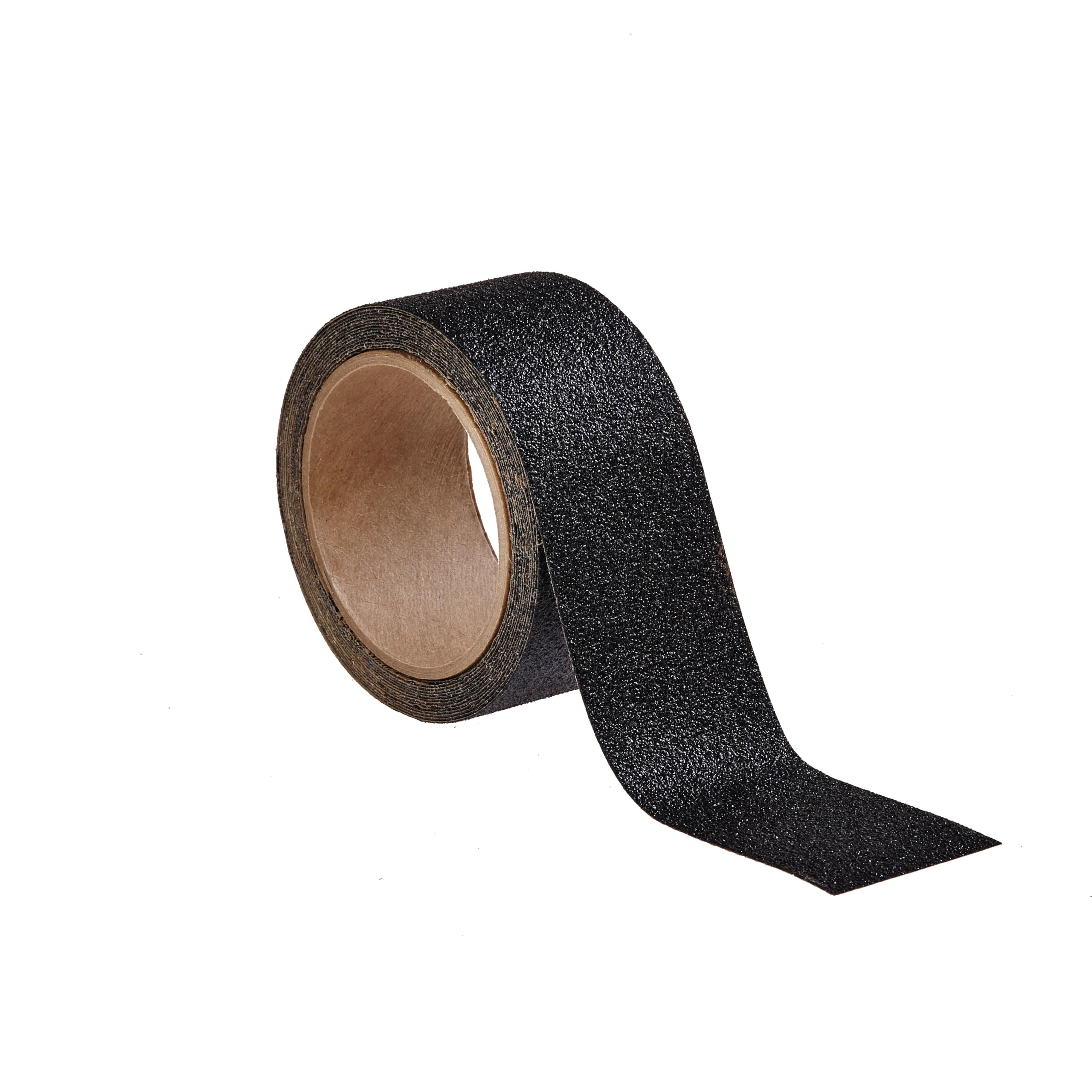 3M Safety-Walk Slip Resistant Tape, 2 in x 15 ft, Anti Slip Black Tape, Adhere Without Wrinkling, Curling, Tearing or Lifting, Self-Adhesive Backing For Quick & Easy Application, 1 Roll (610B-R2X180)