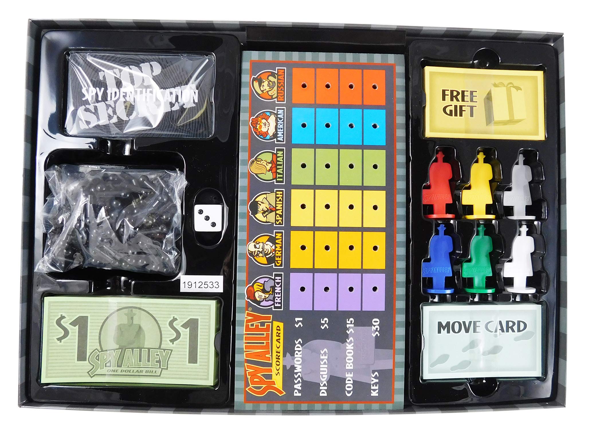 Spy Alley Mensa Award Winning Family Strategy Board Game