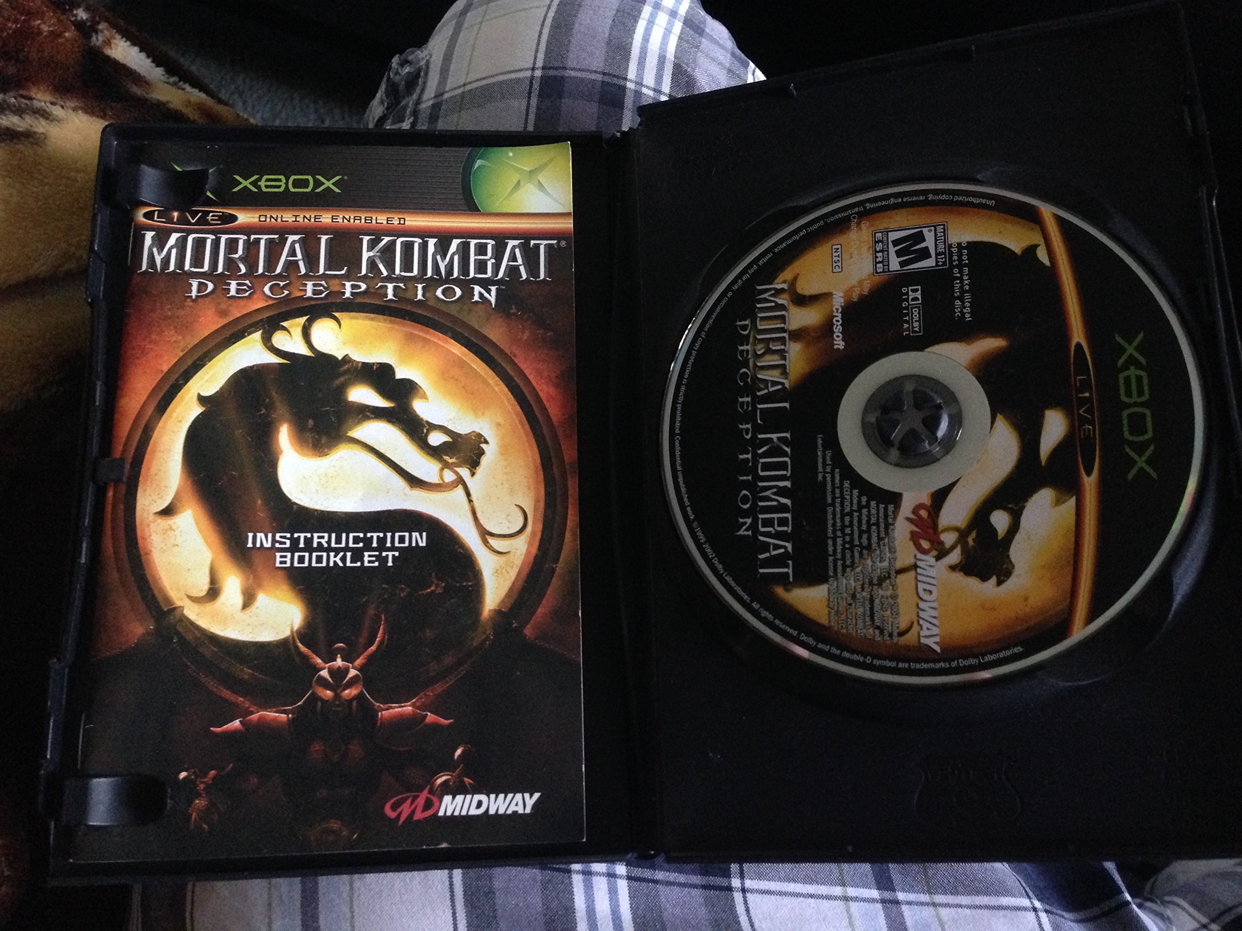 Mortal Kombat Deception Kollector's Edition - Xbox