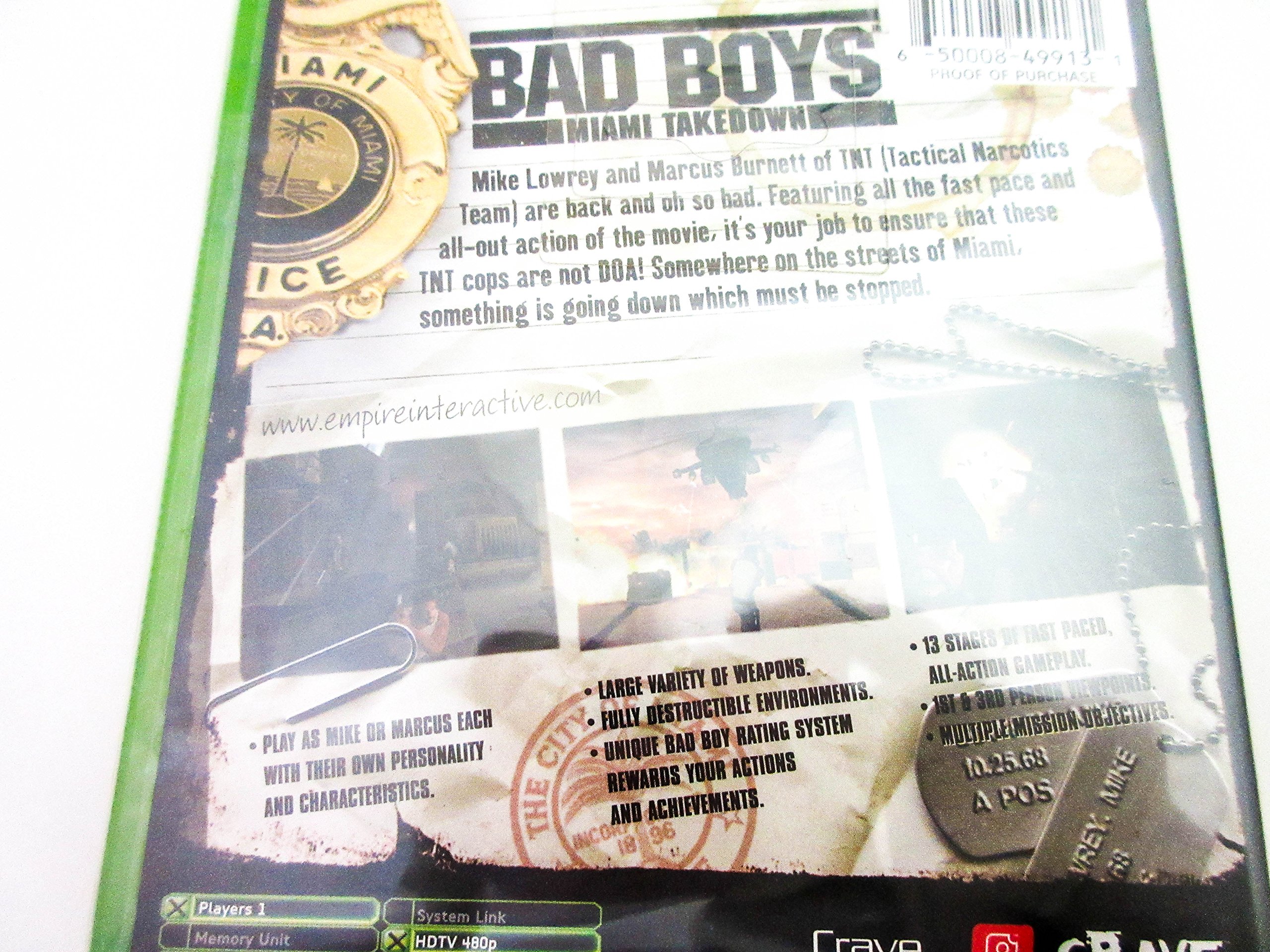 Bad Boys Miami Take Down - Xbox