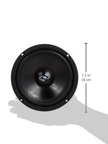 PYLE-PRO 6.5 Inch Car Midbass Woofer - 250 Watt High Powered Car Audio Sound Component Speaker System w/High-Temperature Aluminum Voice Coil, 70Hz-9kHz Frequency, 92 dB, 8 Ohm, 25 oz Magnet PDMW6