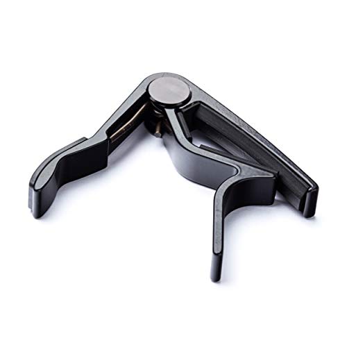 Jim Dunlop Acoustic Trigger, Curved, Black Guitar Capo (83CB)