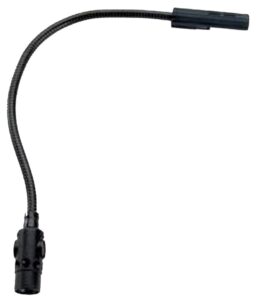 littlite l-18x-led 18" gooseneck light with 3 pin xlr connector led lamp