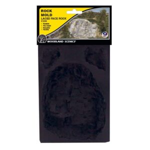 Laced Face Rock Mold Woodland Scenics