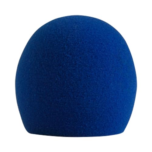 Shure A58WS-BLU Foam Windscreen for All Ball Type Microphones, Blue