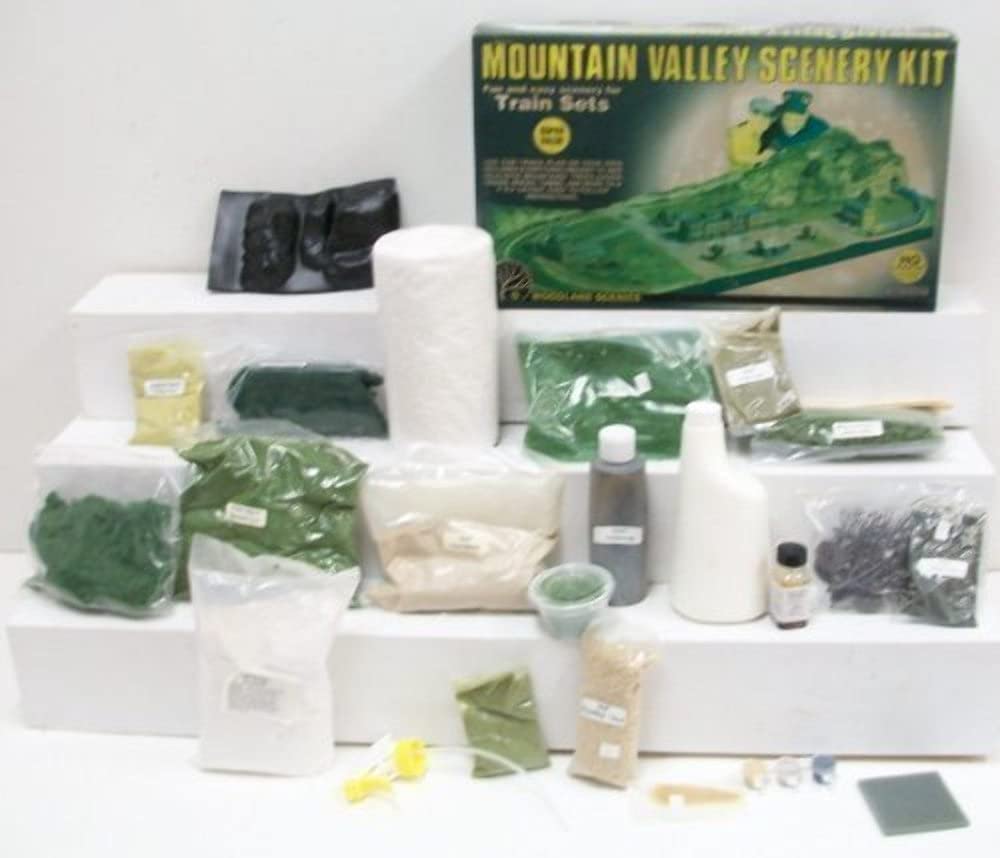 Woodland Scenics Mountain Valley Scenery Kit