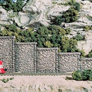 WOODLAND SCENICS C1161 Random Stone Retaining Walls (6) N WOOU1161