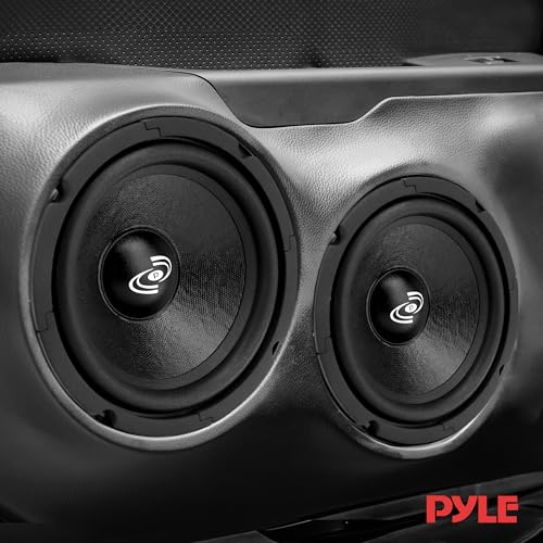 PYLE-PRO 6.5 Inch Car Midbass Woofer - 250 Watt High Powered Car Audio Sound Component Speaker System w/High-Temperature Aluminum Voice Coil, 70Hz-9kHz Frequency, 92 dB, 8 Ohm, 25 oz Magnet PDMW6