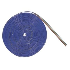 50' ribbon wire, 26 gauge/5-conductor