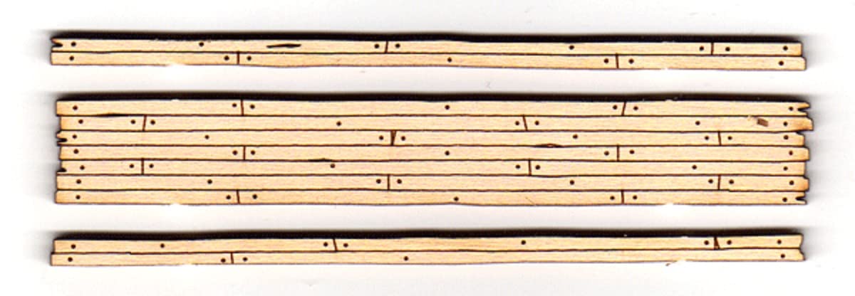 Blair Line - HO Laser-Cut Wood Grade Crossings (2)