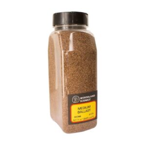 Brown Ballast 32 oz. Shaker Woodland Scenics