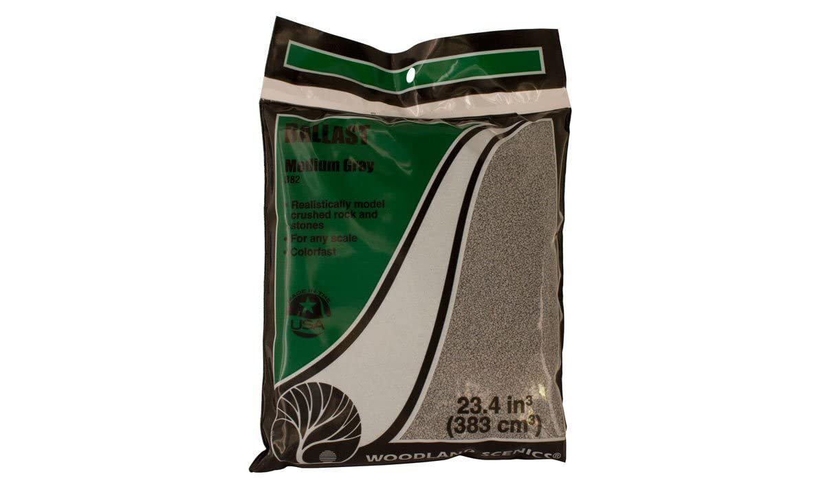 Woodland Scenics Gray Course Ballast