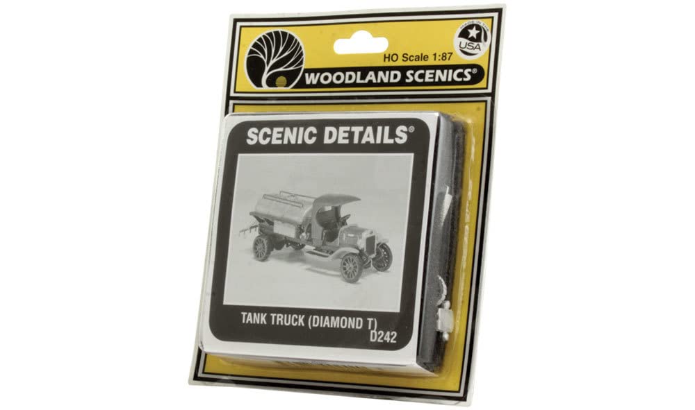 Woodland Scenics Tank Truck Diamond T Scenic Details