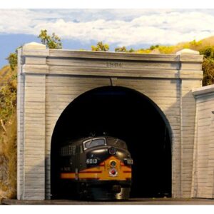 chooch enterprises ho scale double concrete tunnel portal