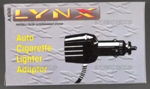 car auto cigarette lighter adaptor (atari lynx)