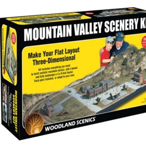 Woodland Scenics Mountain Valley Scenery Kit