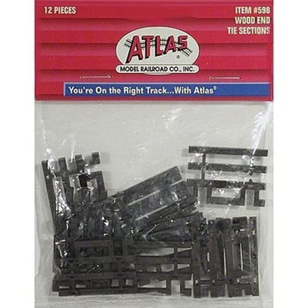 HO Code 83 Flex-Track End Ties (6)