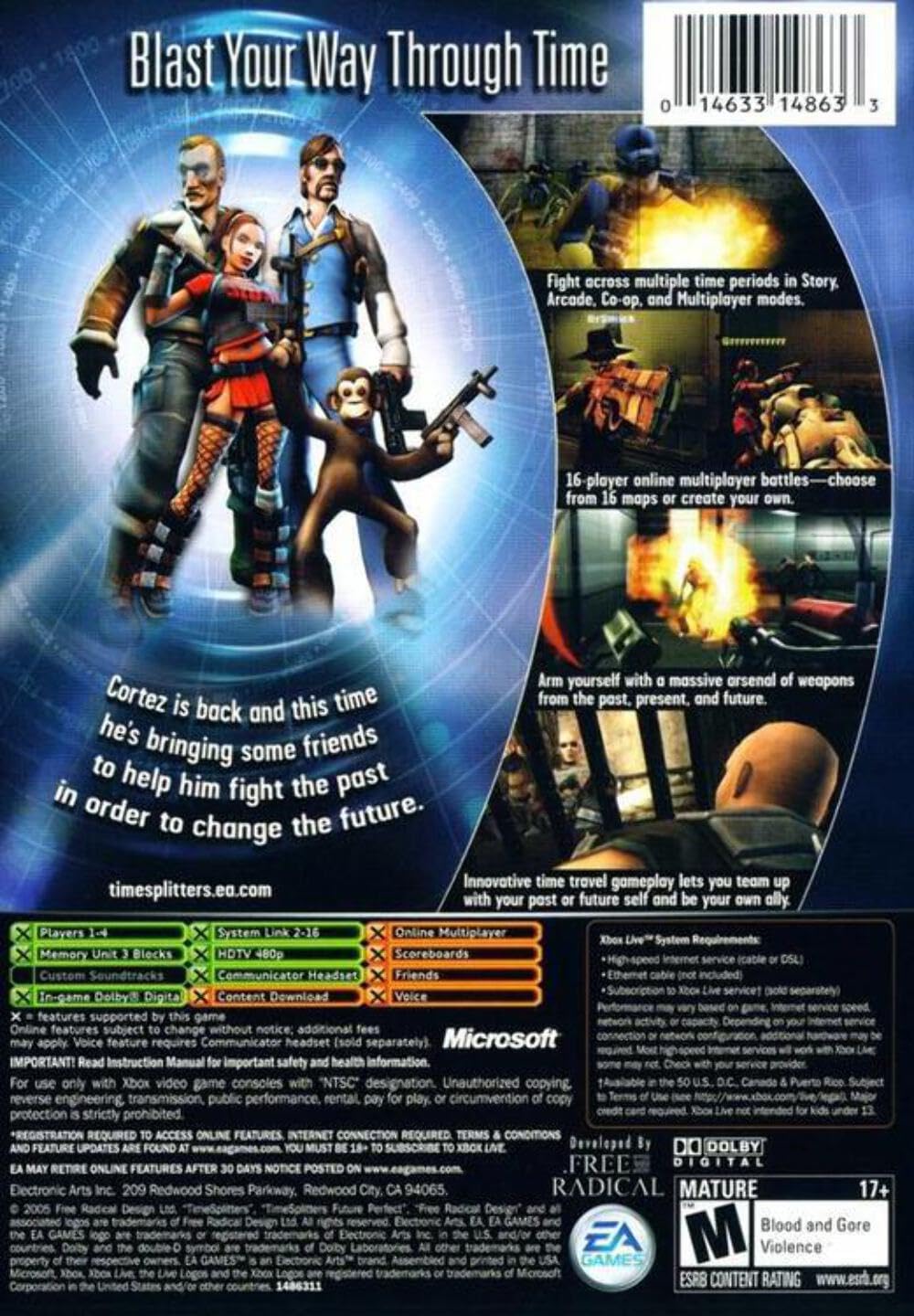 Time Splitters: Future Perfect - Xbox