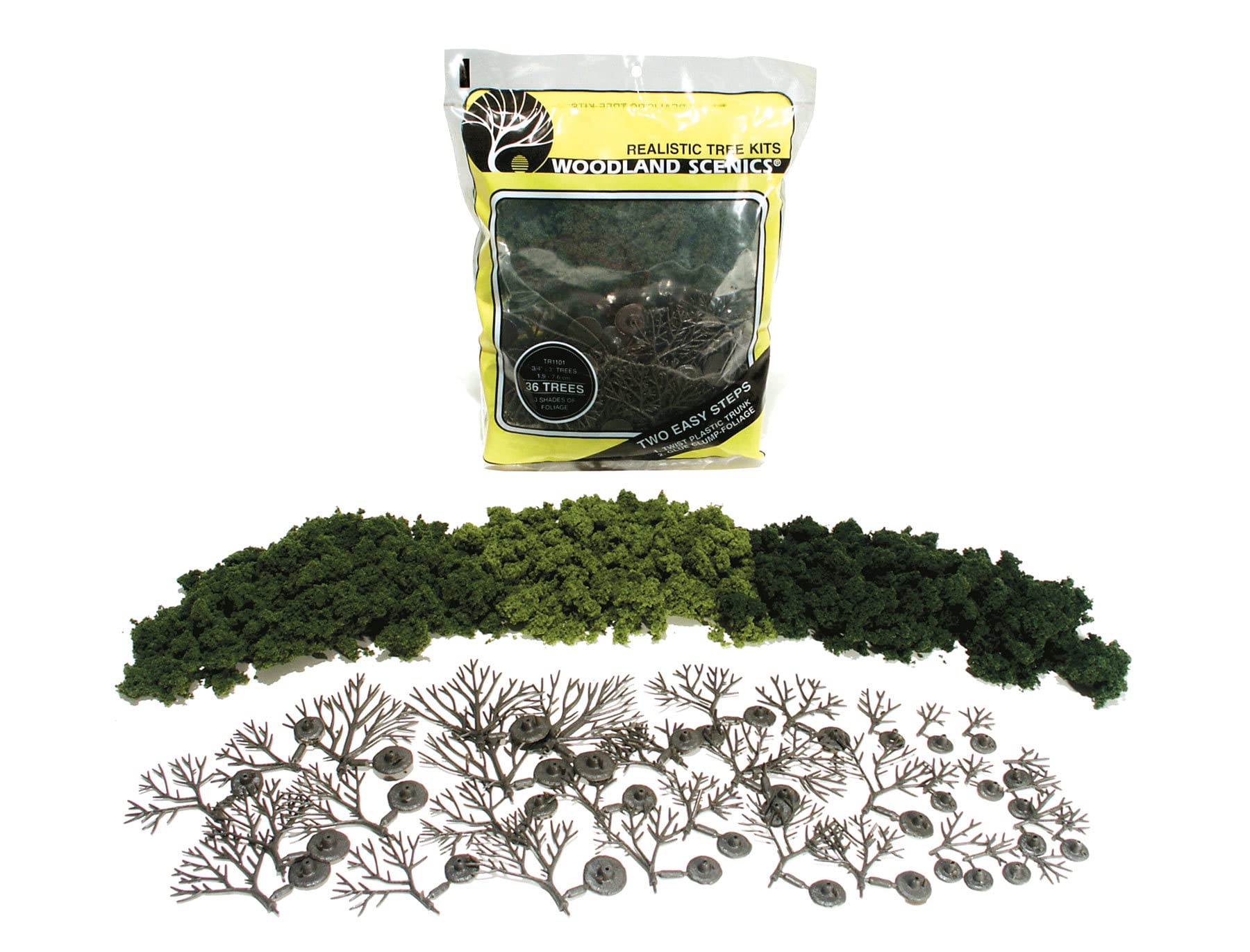 Woodland Scenics Deciduous Tree Kit, Small (36)