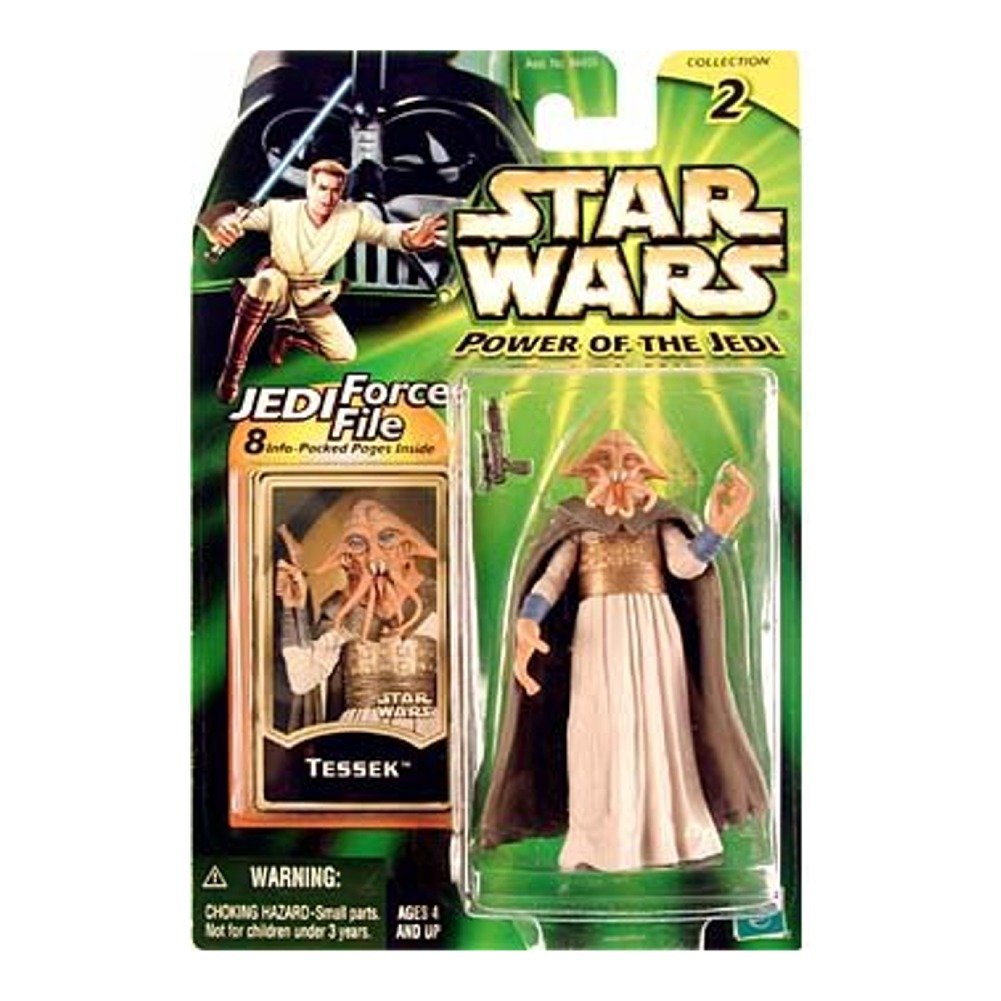 Star Wars, Power of the Jedi, Tessek Action Figure, 3.75 Inches