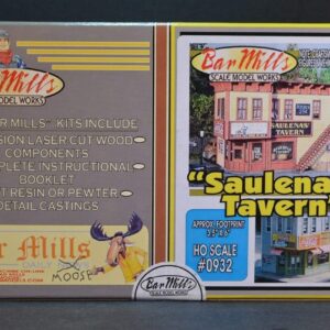 Bar Mills HO Saulena's Tavern Kit