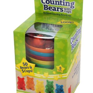 50 Counting Bears with 5 Cups