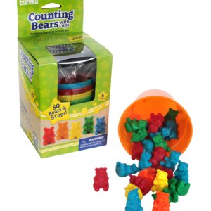 50 Counting Bears with 5 Cups