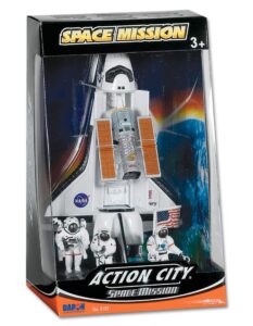 action city space mission 4 piece set, nasa