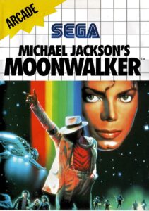 michael jackson’s moonwalker for sega master (complete with box and manual)