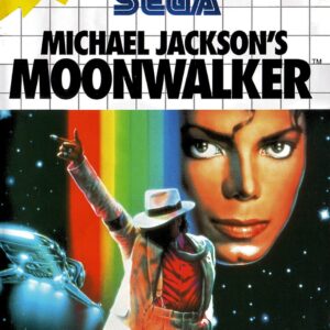 Michael Jackson’s Moonwalker for Sega Master (Complete with box and manual)