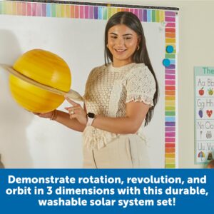 Learning Resources Giant Inflatable Solar System - Grades K+ Solar System Demonstration Tool, Solar System Model, Inflatable Planets for Classroom