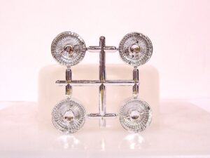 1/24 1/25 scale chrome mc's mclean-like rims wheels hobby model cars