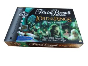 hasbro lord of the rings trivial pursuit - dvd game