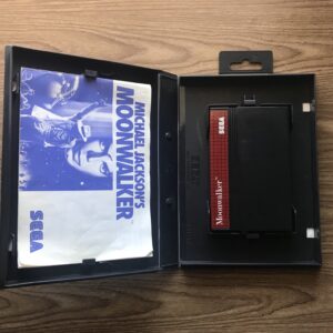 Michael Jackson’s Moonwalker for Sega Master (Complete with box and manual)