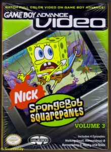 spongebob squarepants volume 3 - game boy advance