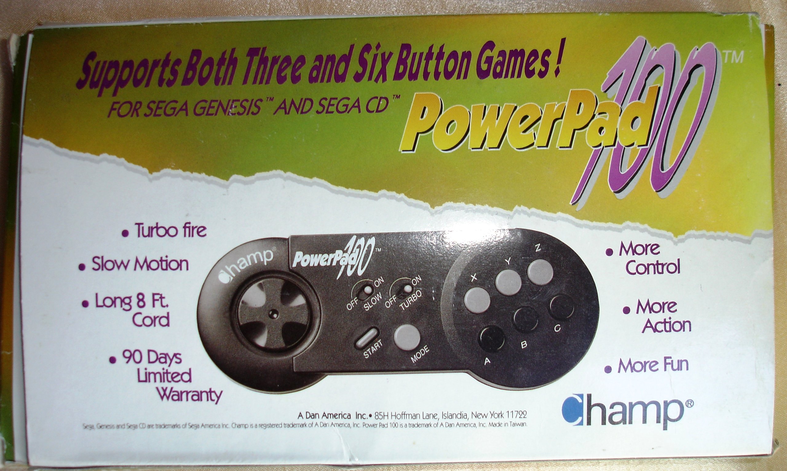 Champ PowerPad 100-Sega Genesis Controller