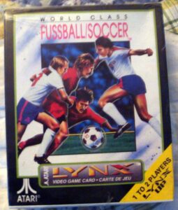 world class fussball / soccer (atari lynx)