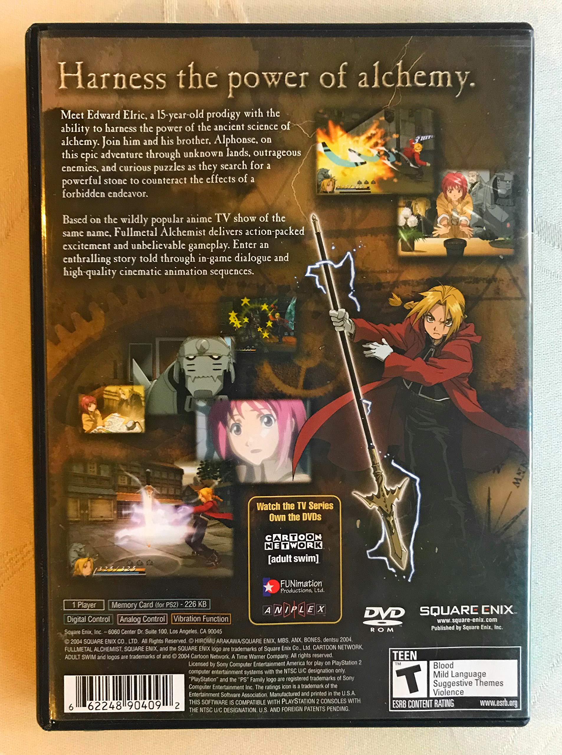 Fullmetal Alchemist and the Broken Angel - PlayStation 2