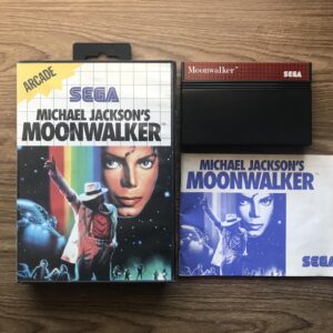 Michael Jackson’s Moonwalker for Sega Master (Complete with box and manual)