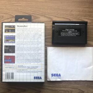 Michael Jackson’s Moonwalker for Sega Master (Complete with box and manual)